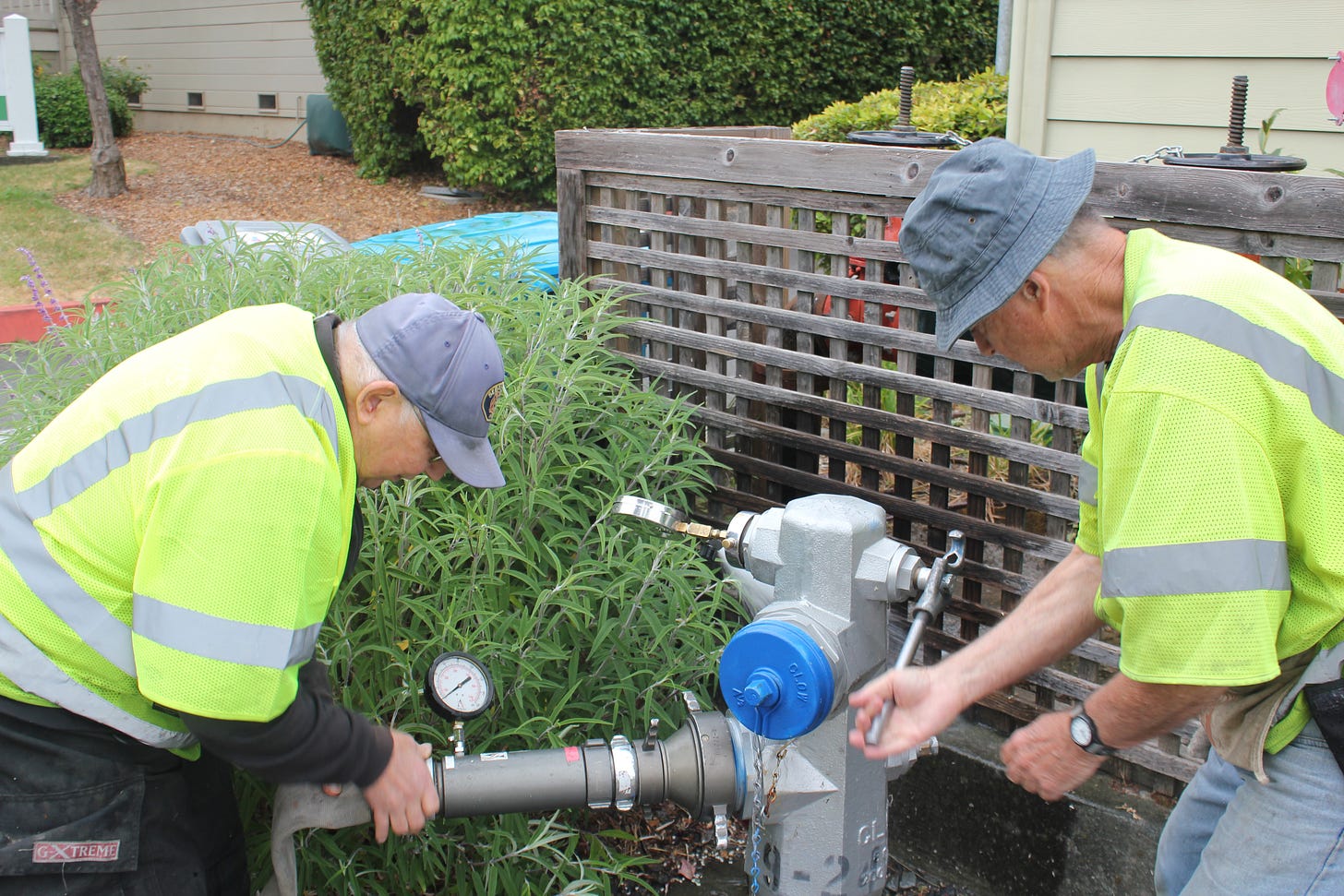 Sebastopol's fire hydrant heroes - by Ezra Wallach