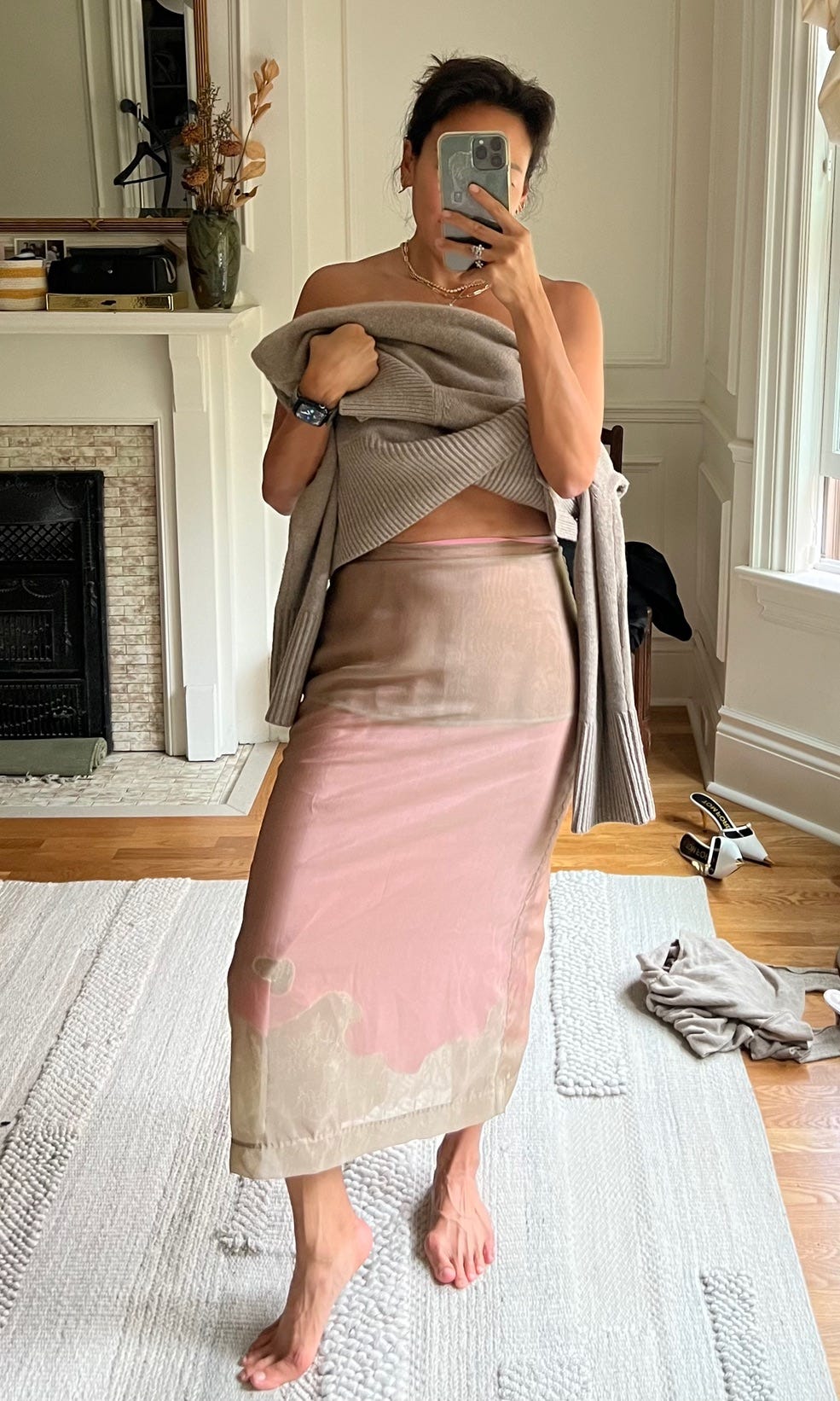 125/ 7 (New) Ways I'm Wearing My Sheer Skirts Without Feeling Naked