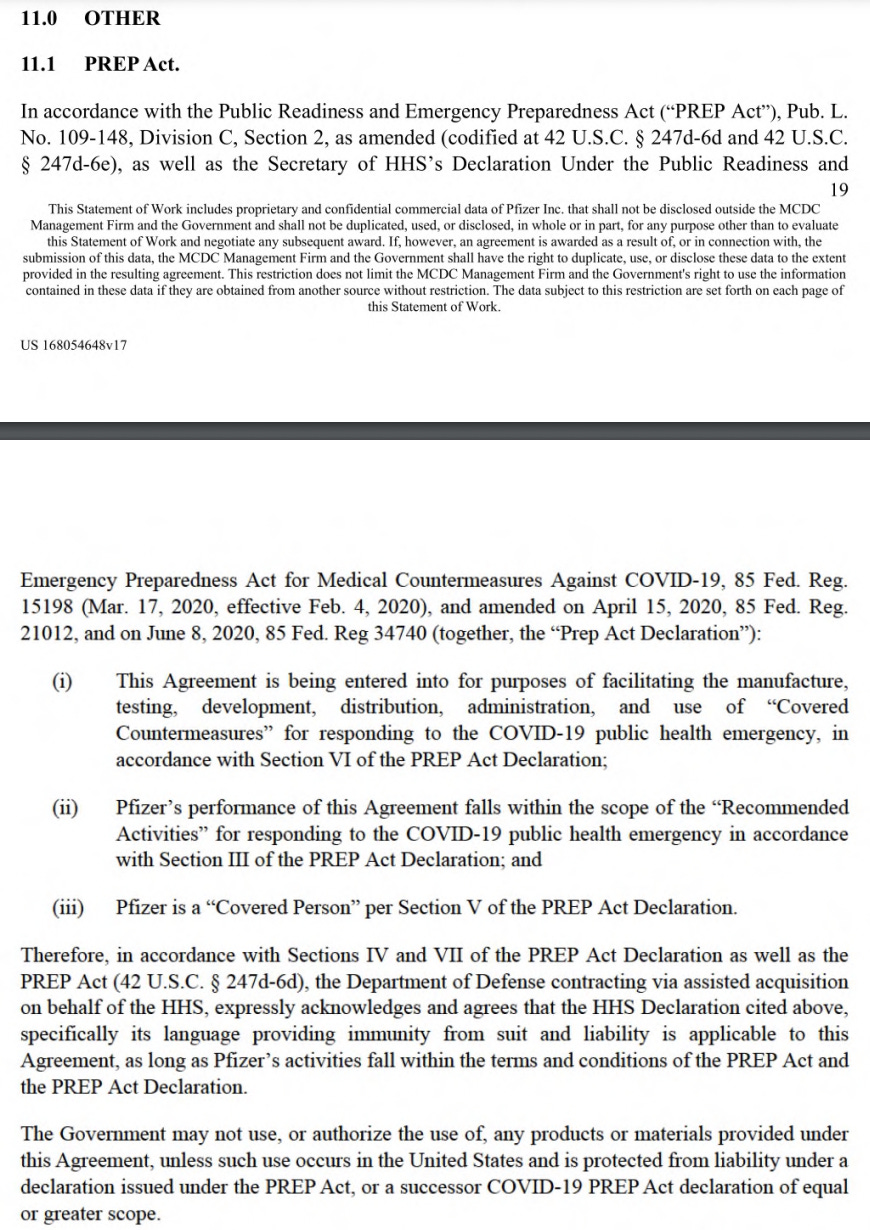 Why Has the PREP Act Been Amended 11 Times to Accommodate COVID-19 ...