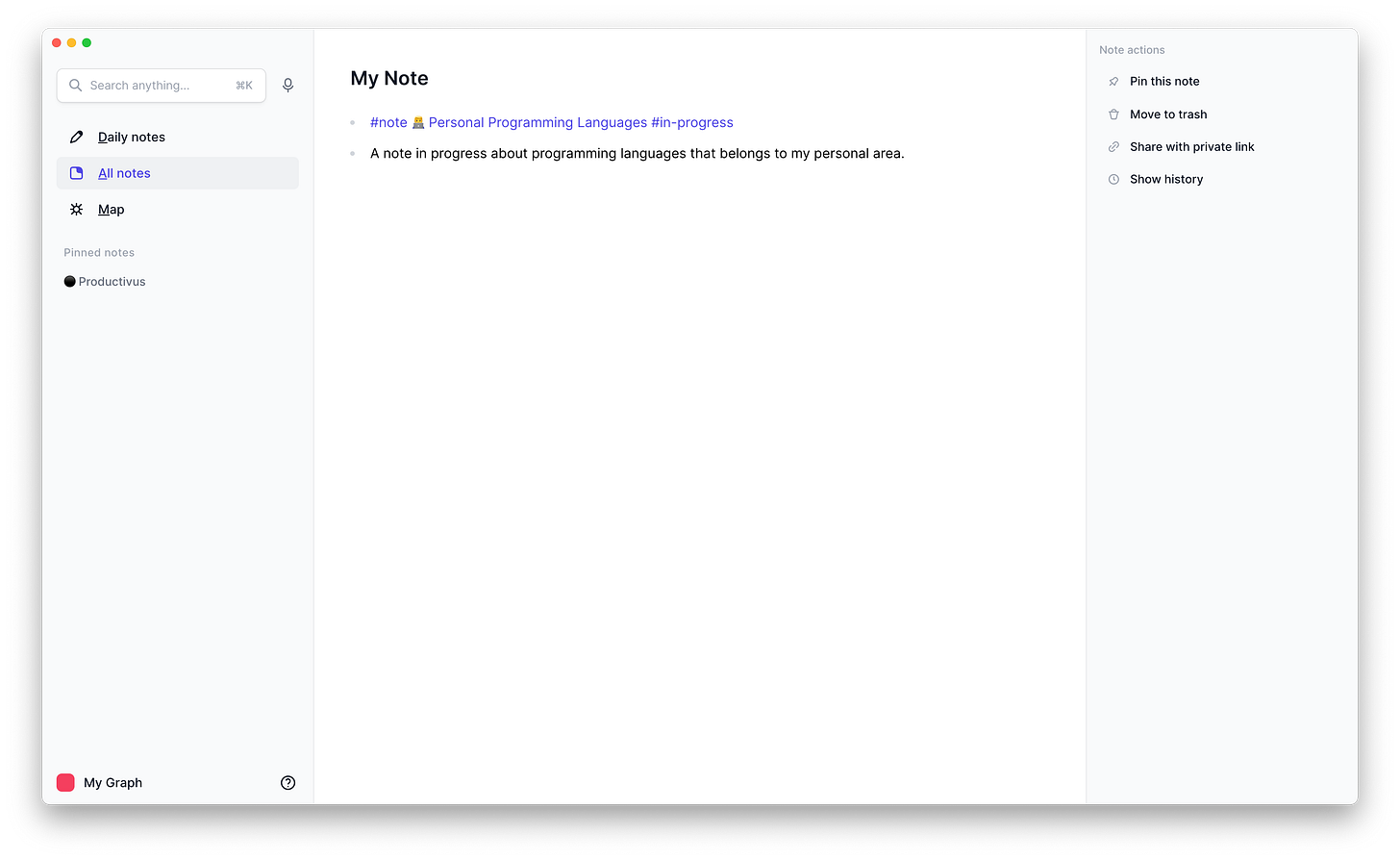 Reflect Notes - How to Build a Typed, Scalable Knowledge Base