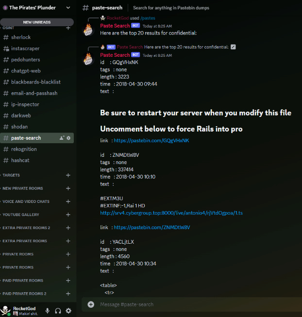 Using Discord Bots for OSINT Investigations - by Jake Creps