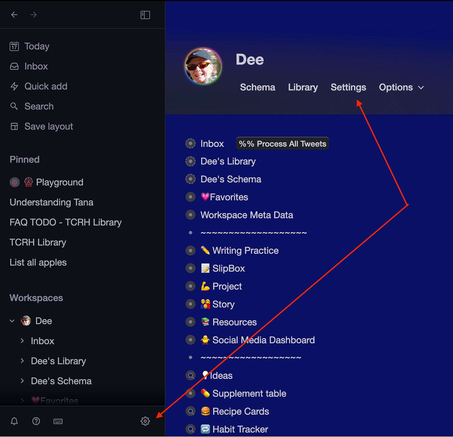 #1 Tana Basics Series: Open Tana, Home Node, Sidebar and Day tag.