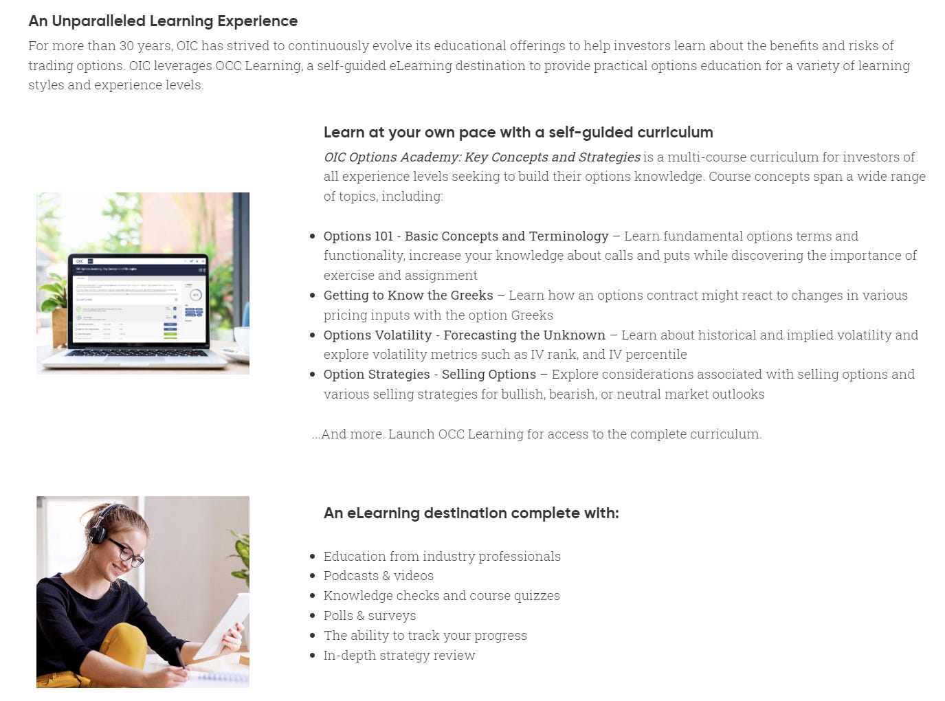 learning options from scratch