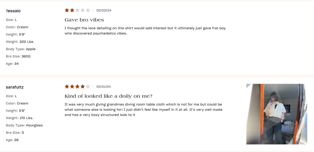 The Most Authentic Clothing Review Source Isn't Even a Review Site