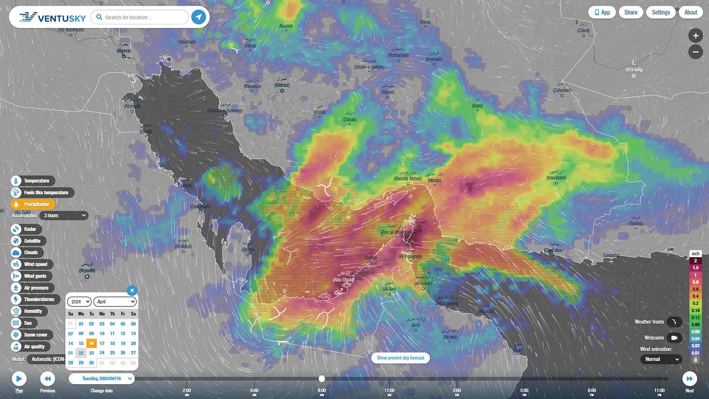 Dubai Floods & Weather Wars in Middle East
