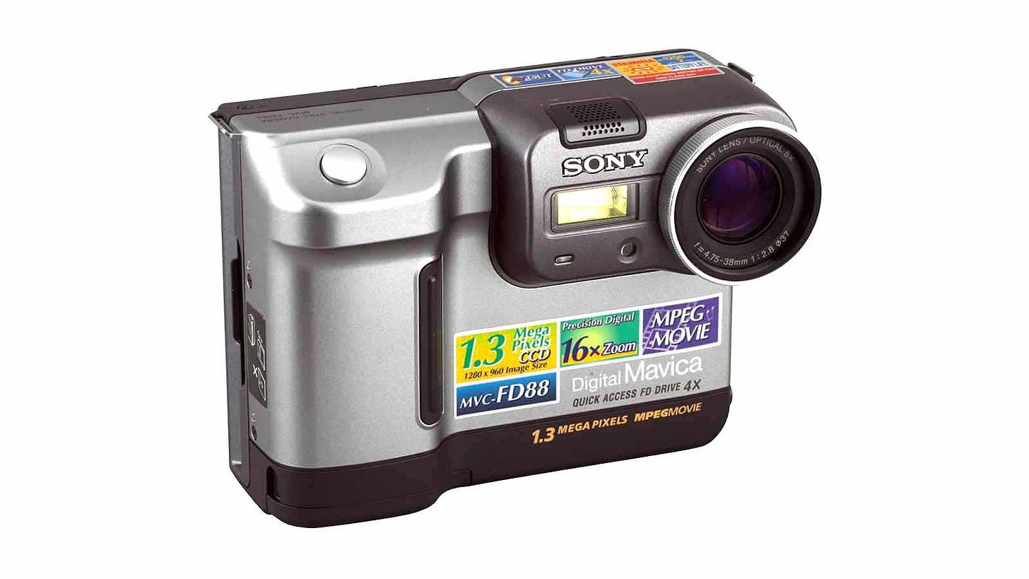 The Evolution of Sony's Mavica Cameras - by ObsoleteSony