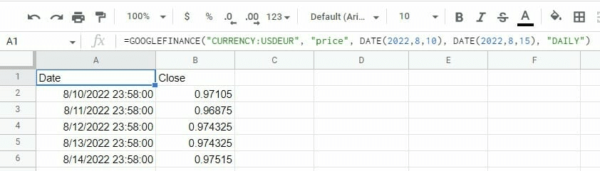 Google Sheets Currency Conversion: The Easy Method