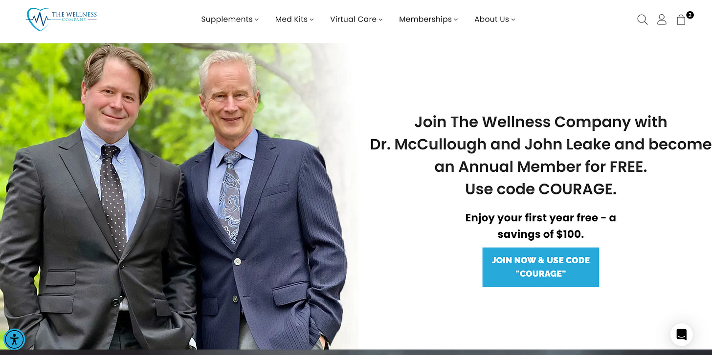 Dr. McCullough Stands Up for Michigan