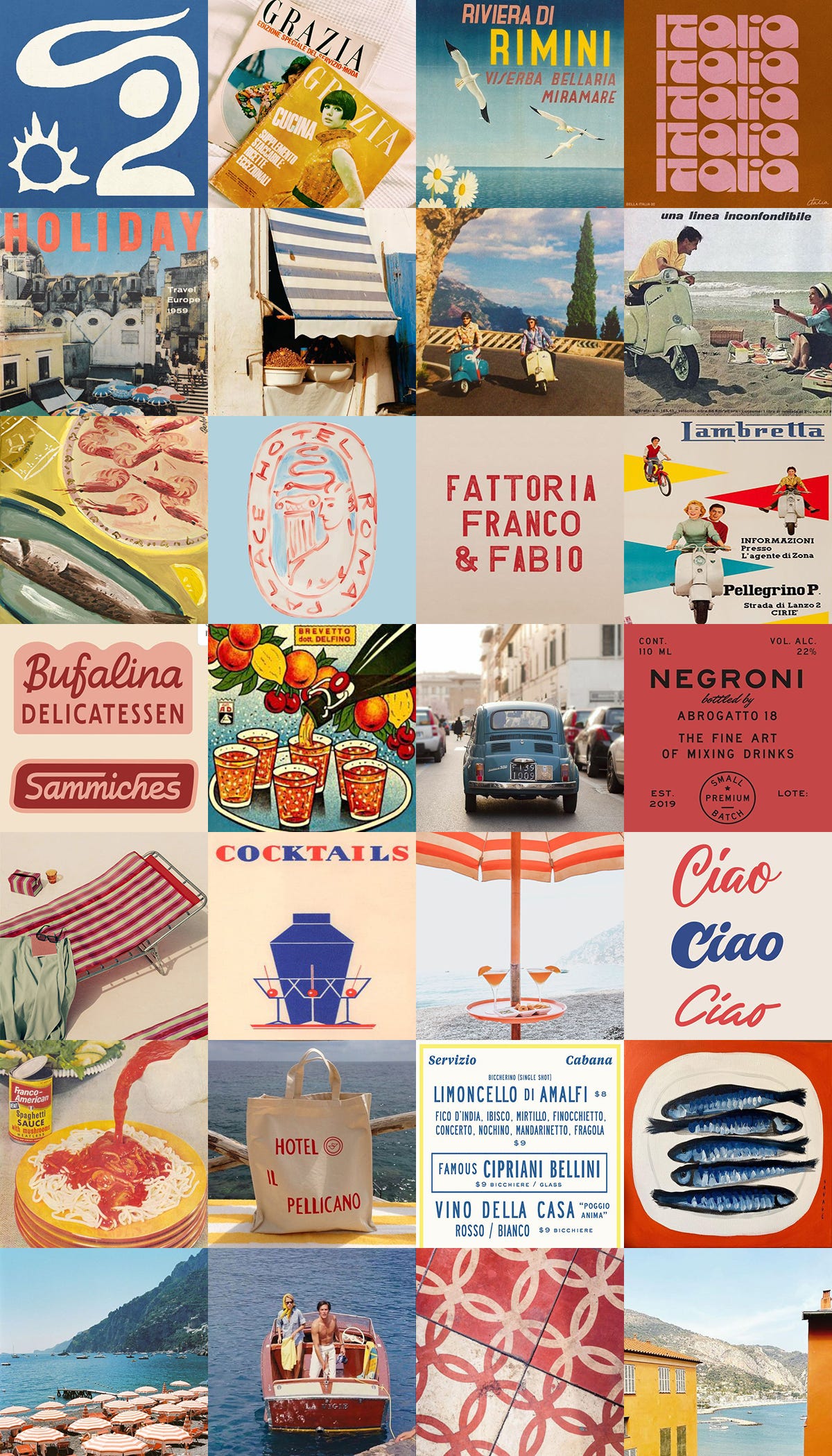 a mood board ~ the italian riviera. - SFGirlByBay