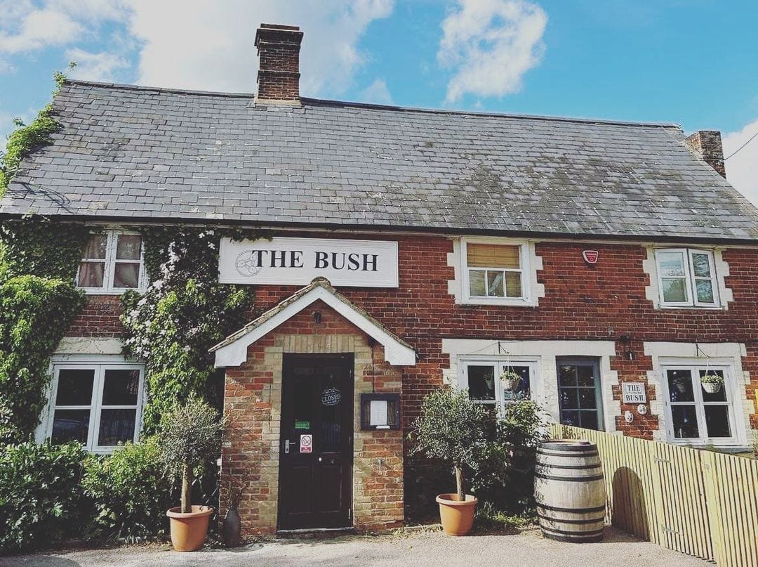 Where is Rabbits at The Bush in Suffolk?