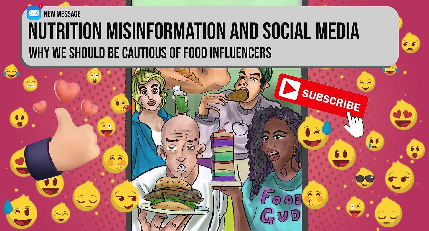 Nutrition Misinformation and Social Media
