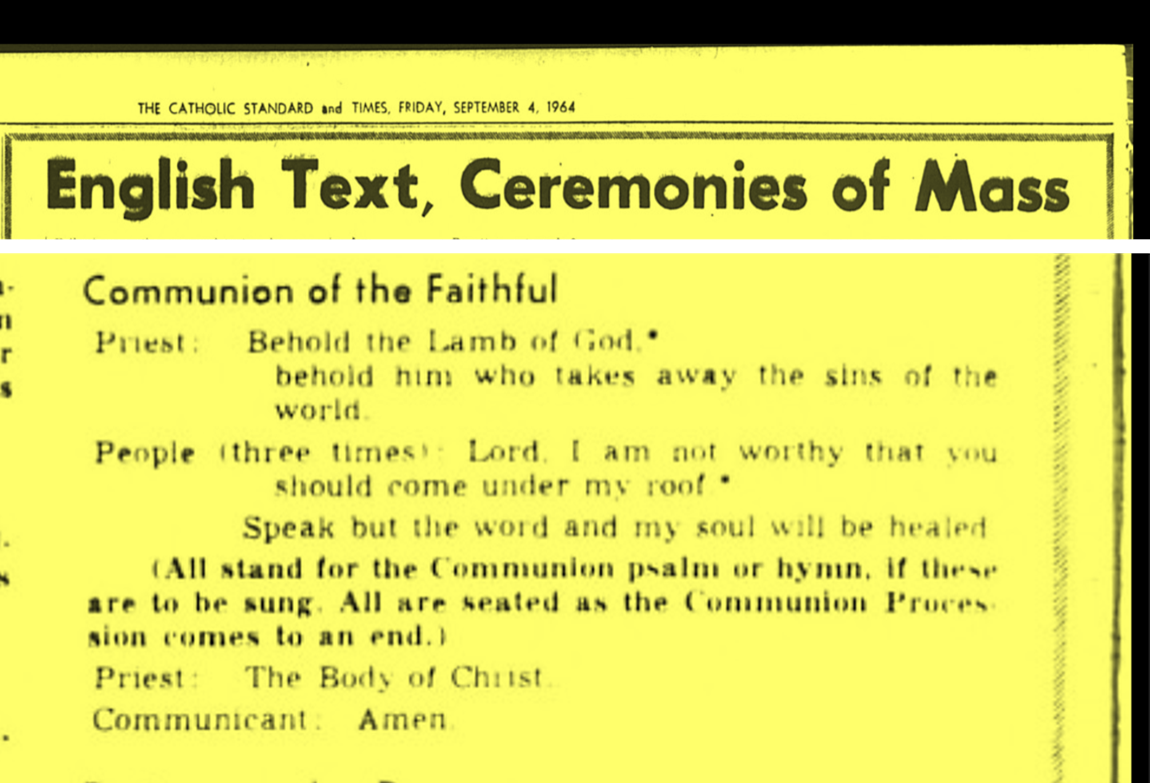 ‘Stand Up Like Free Men’: The modern history of standing for Communion
