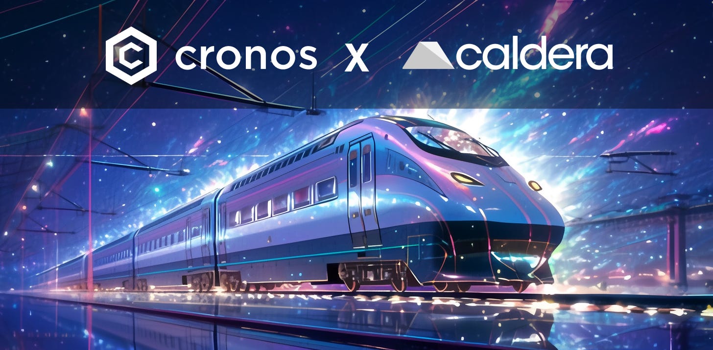 Cronos Partners with Caldera to Deliver Blockchain Scalability via Rollups