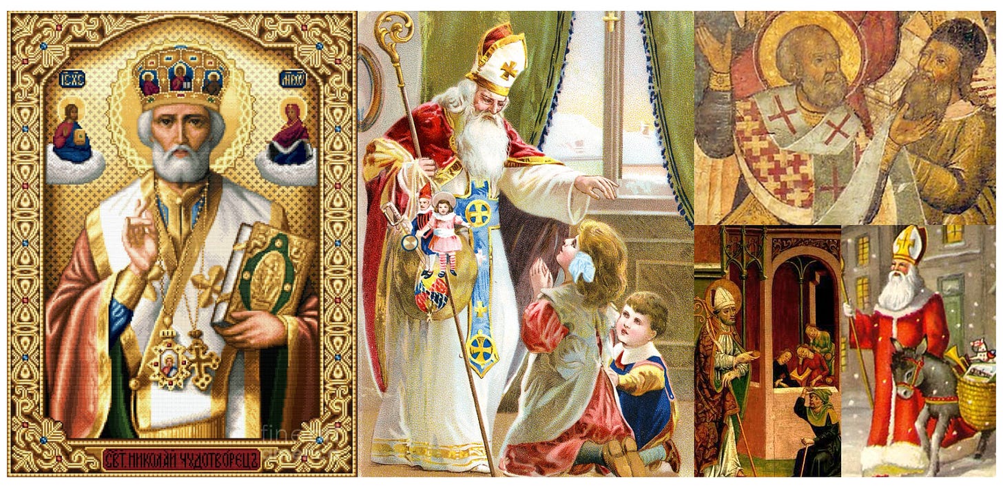 St. Nicholas: The Fighting Bishop Who Became Santa Claus