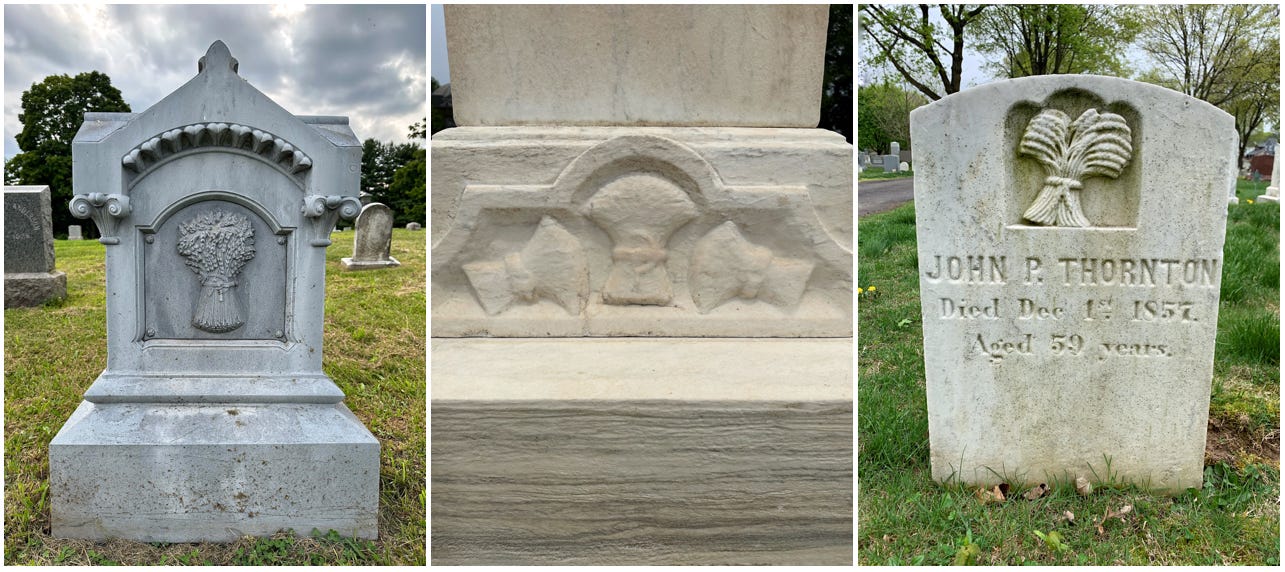 A Guide to Common Headstone Symbols - by Katie Calautti