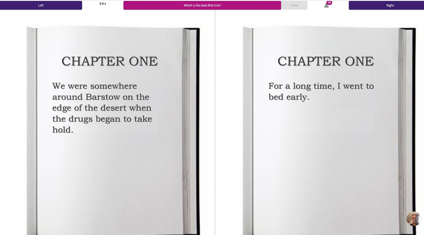 What are the best first lines in fiction?