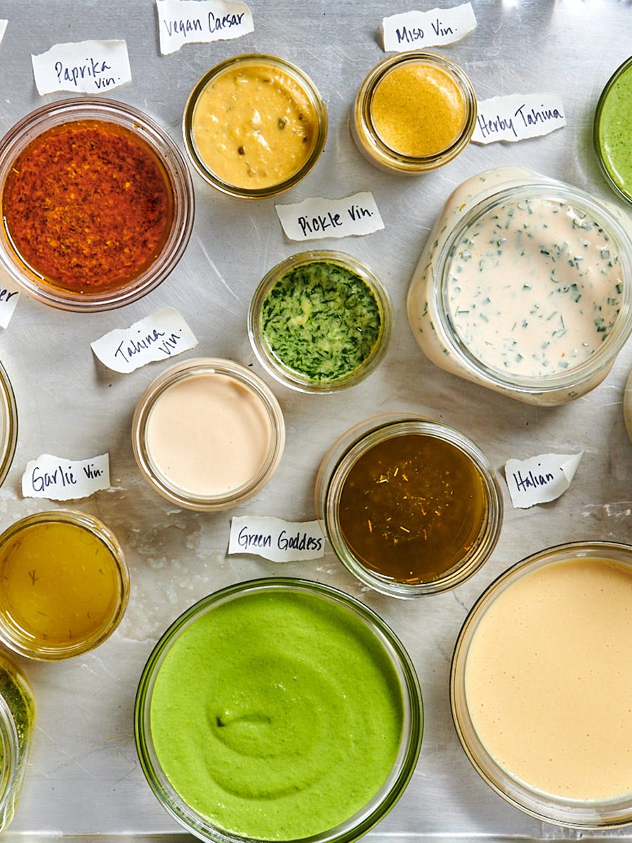 5 Easy Salad Dressing Recipes to Hang on Your Fridge