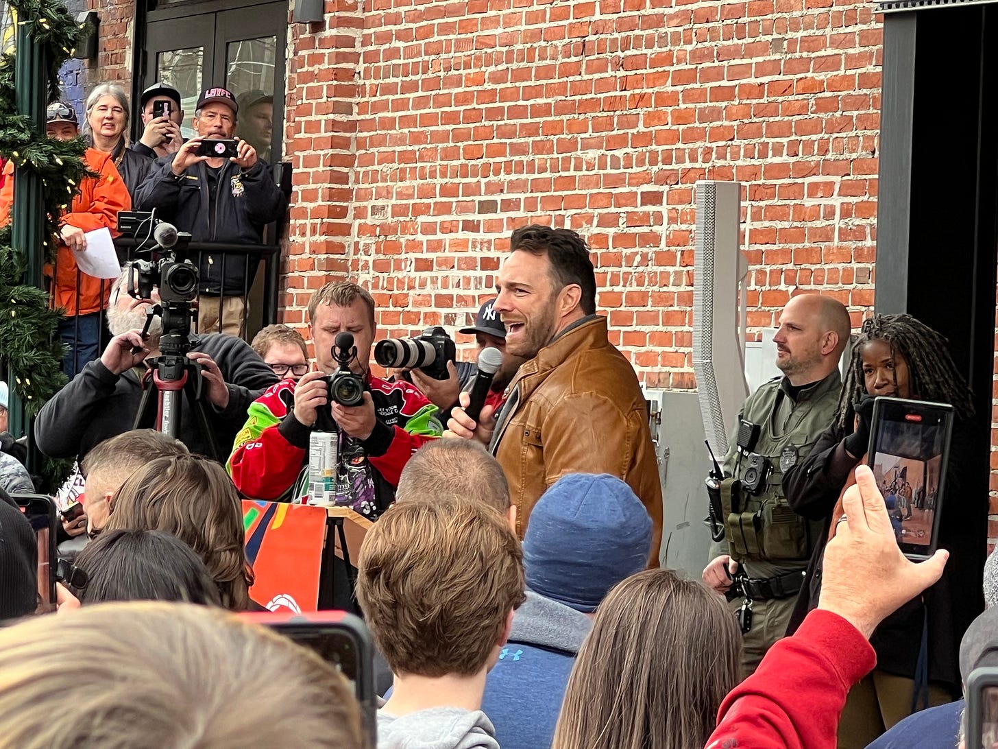 L.A. Knight receives Key to the City in Hagerstown