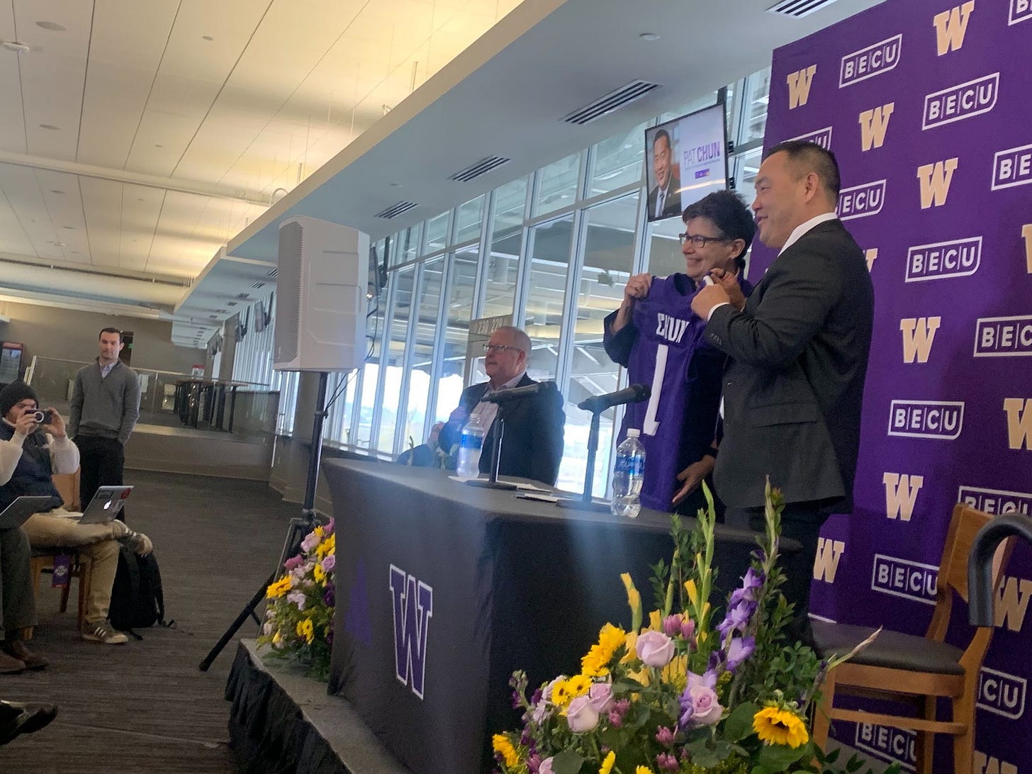 Why now (and not then) for Pat Chun, the AD's contract details and Pro ...