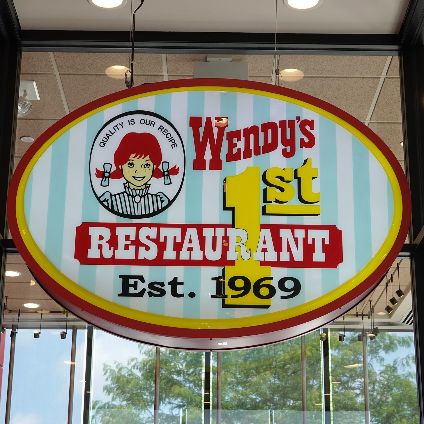 Visit the amazing Wendy's museum inside the flagship store in Ohio