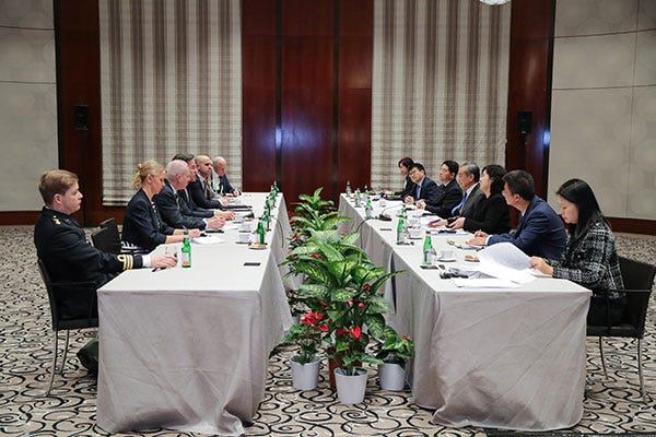 Wang Yi meets Allison, Merz, Kallas, Baerbock, Werthein, Rutte, Scholz ...
