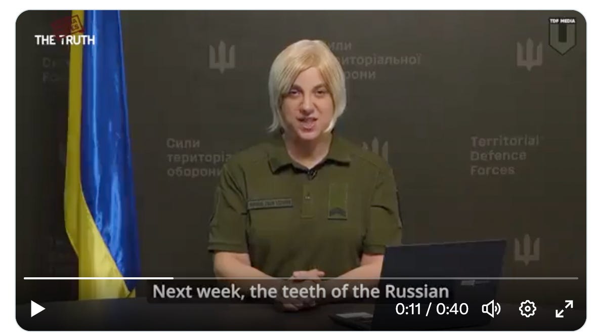 Meet Ukrainian Military’s American Spokesman « Aletho News