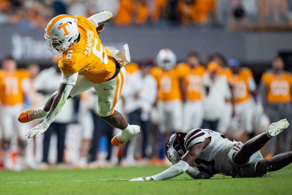 Under the Microscope: Scouting Tennessee Running Back Dylan Sampson