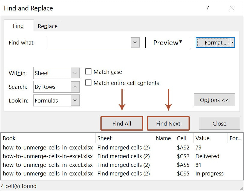 How to unmerge cells in Excel - by Radu - Excel Explained