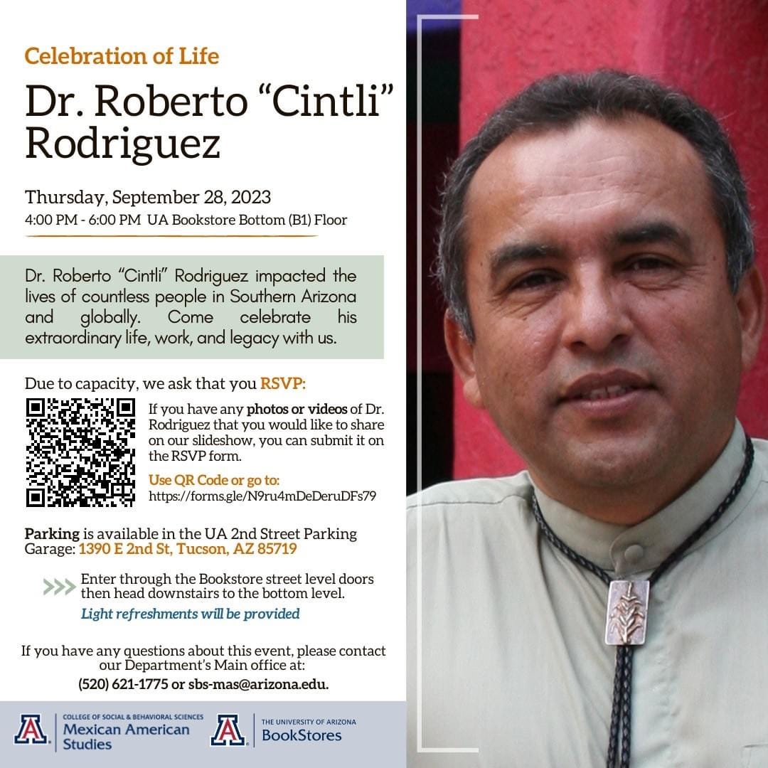 Dr. Cintli: Celebration of Life