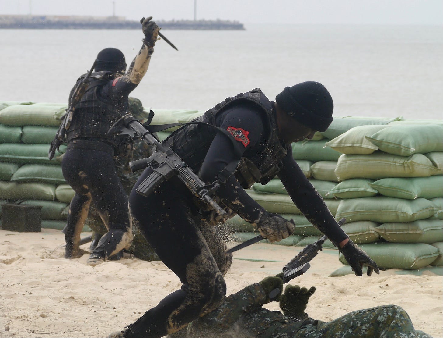 Green Berets Working with Taiwan’s Army Frogmen