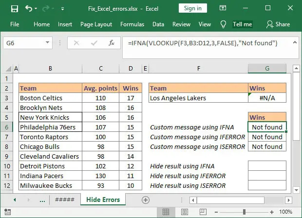How to fix common Excel errors - by Radu - Excel Explained How to fix common Excel errors - by Radu - Excel Explained