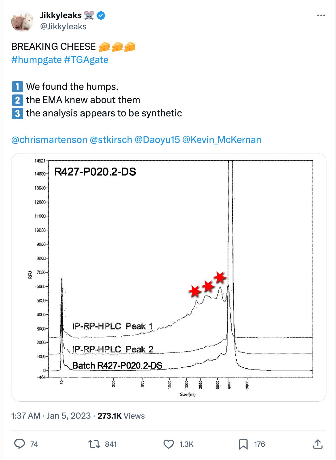 Why is a Fauci HIV vax sequence in a Moderna's C19 vaccine?