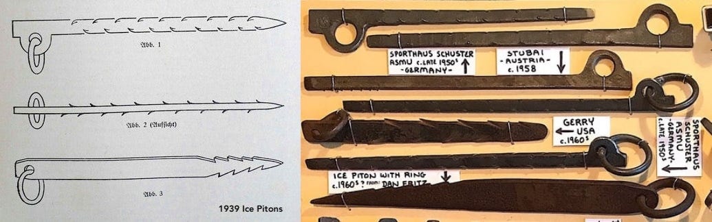 Ice Tool Developments and Innovations (brief)