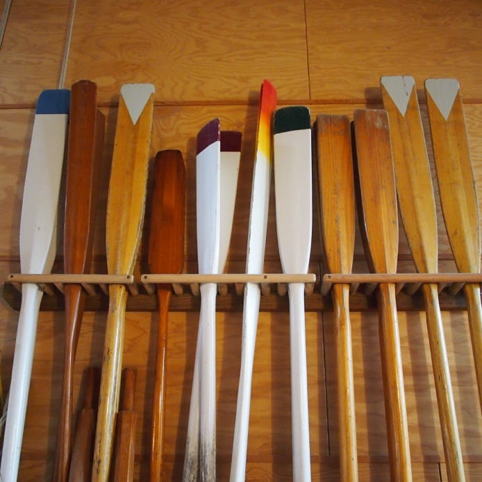 Boats, Oars and Rowing - by Marty Loken