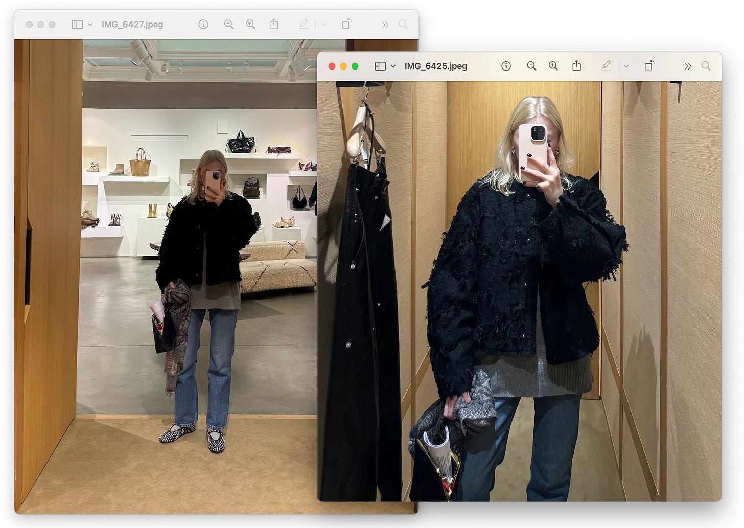 Name it! Five outfits I've enjoyed wearing recently...