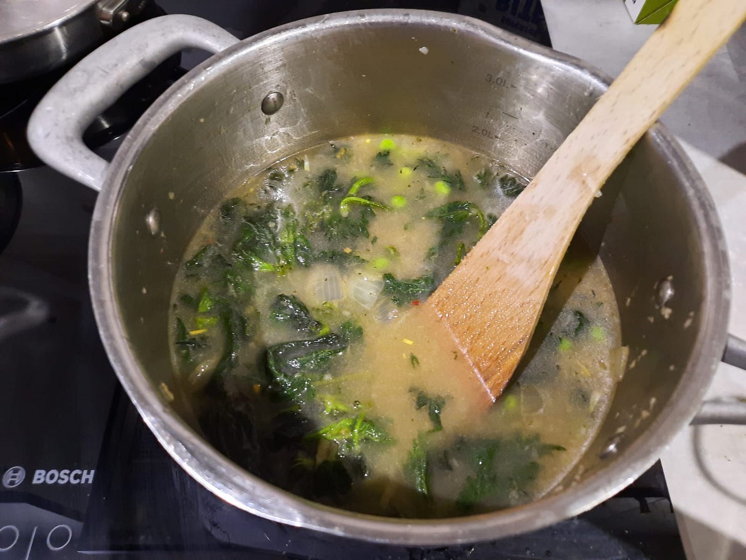 Easy Pea-sy Nettle and Pea Soup! - by Foraging Freya