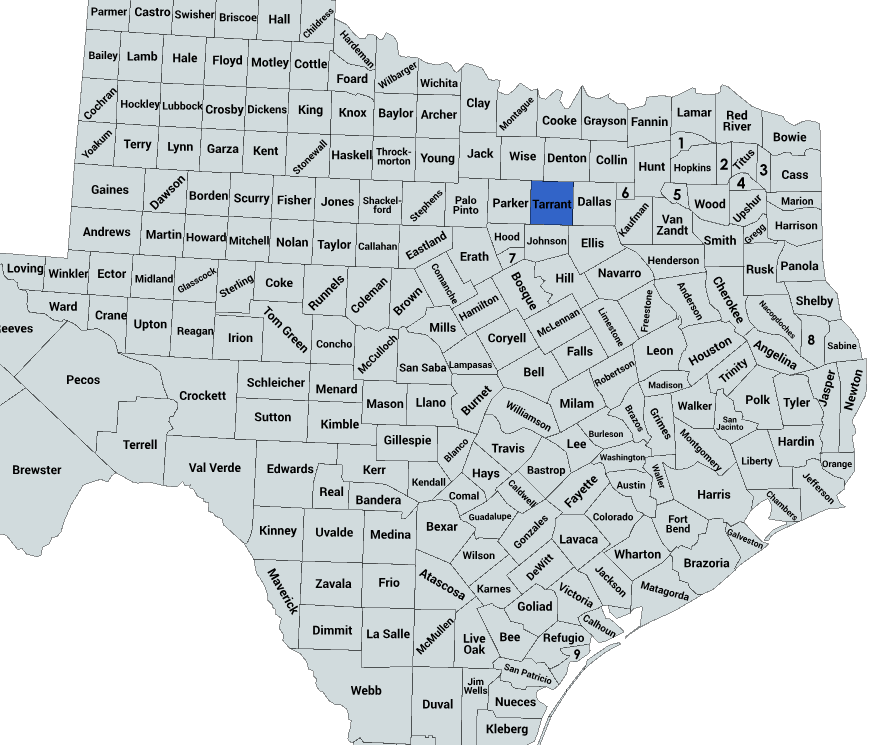 Which Texas counties can claim the most high school football state ...
