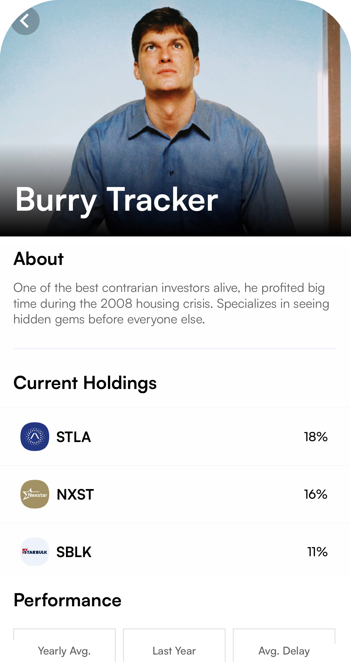 The Burry & Politician Trackers are officially available for Android