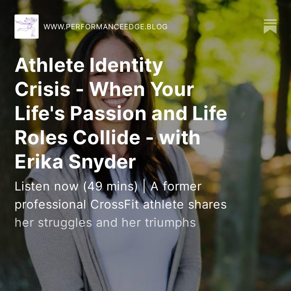 Athlete Identity Crisis - When Your Life's Passion and Life Roles ...