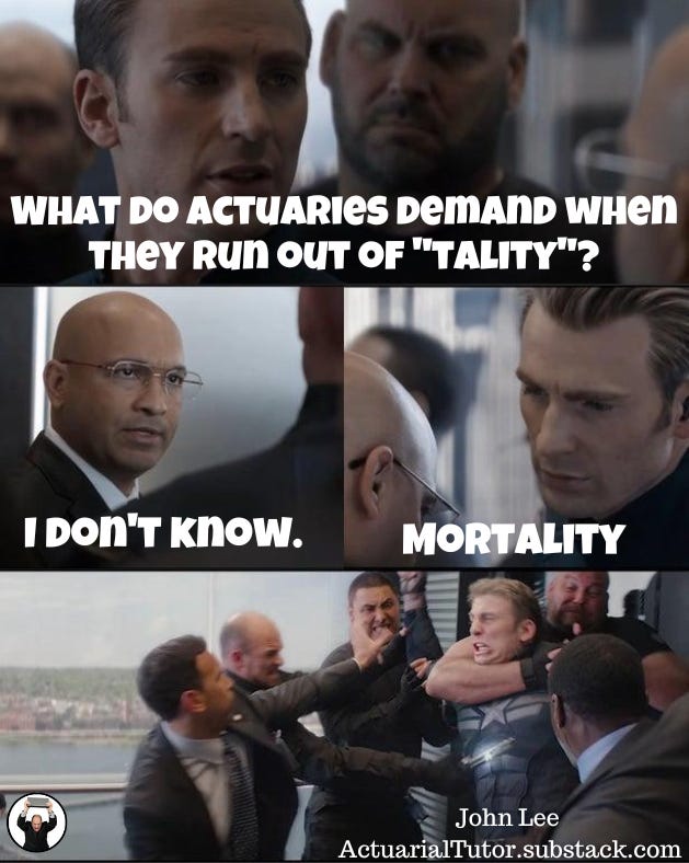 Actuarial Tutor | John Lee | Substack