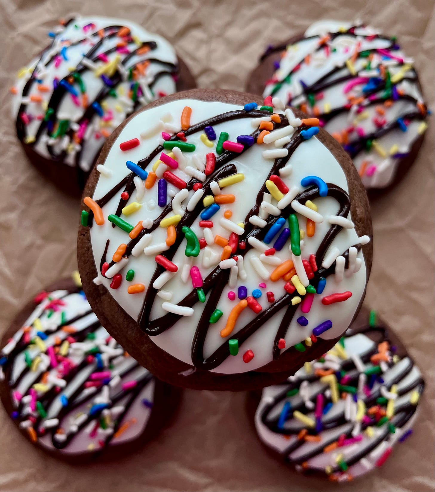 Hot Fudge Sundae Cookie - by Rachael Galano