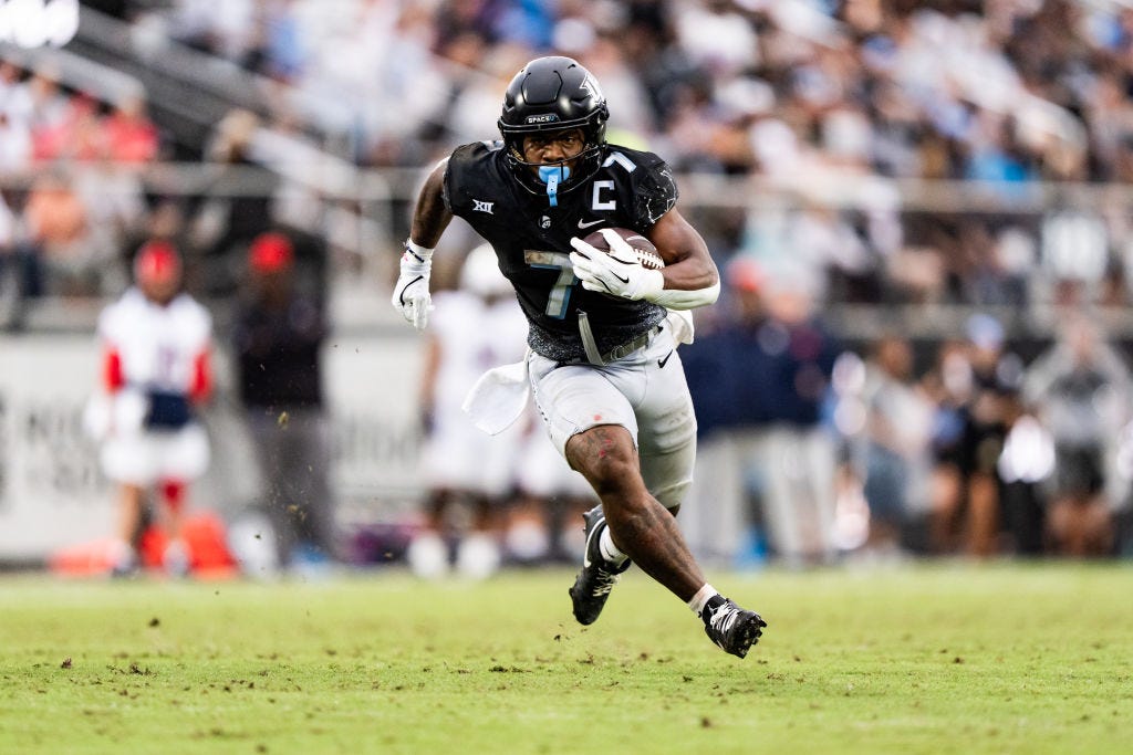 2025 Draft Profile - UCF's RB RJ Harvey - by Bob Sturm