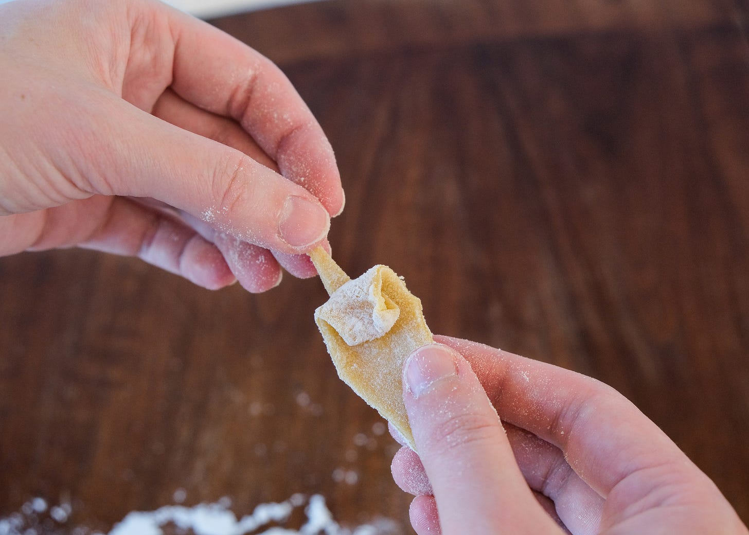 Khrustyky - delicious Ukrainian pastries recipe