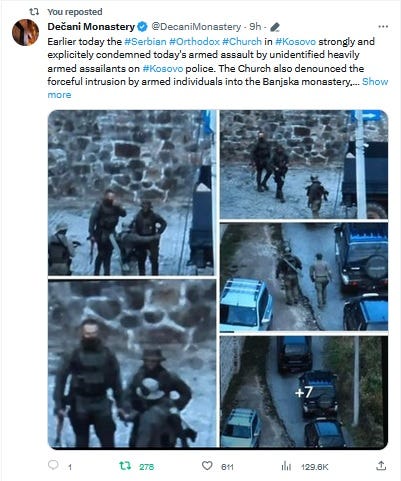 Analysis of Attack and Weapons Captured from Gun Battles in Banjska ...