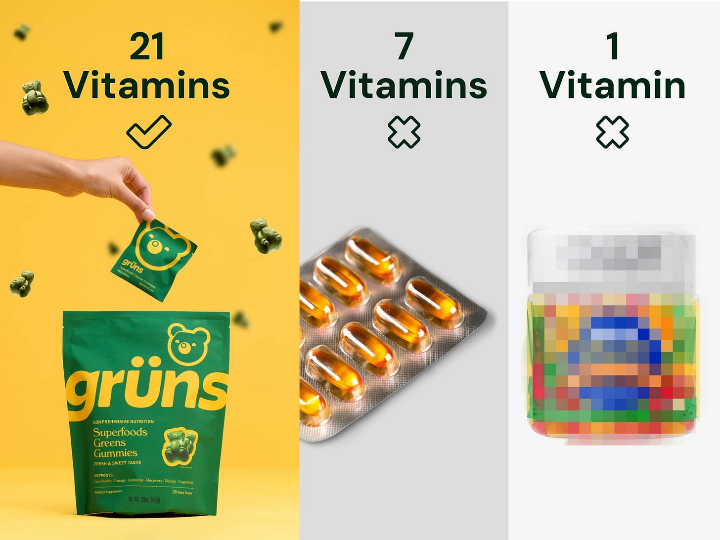 Grüns Supplements: How a Gummy Bear Startup Is Disrupting the $16 ...