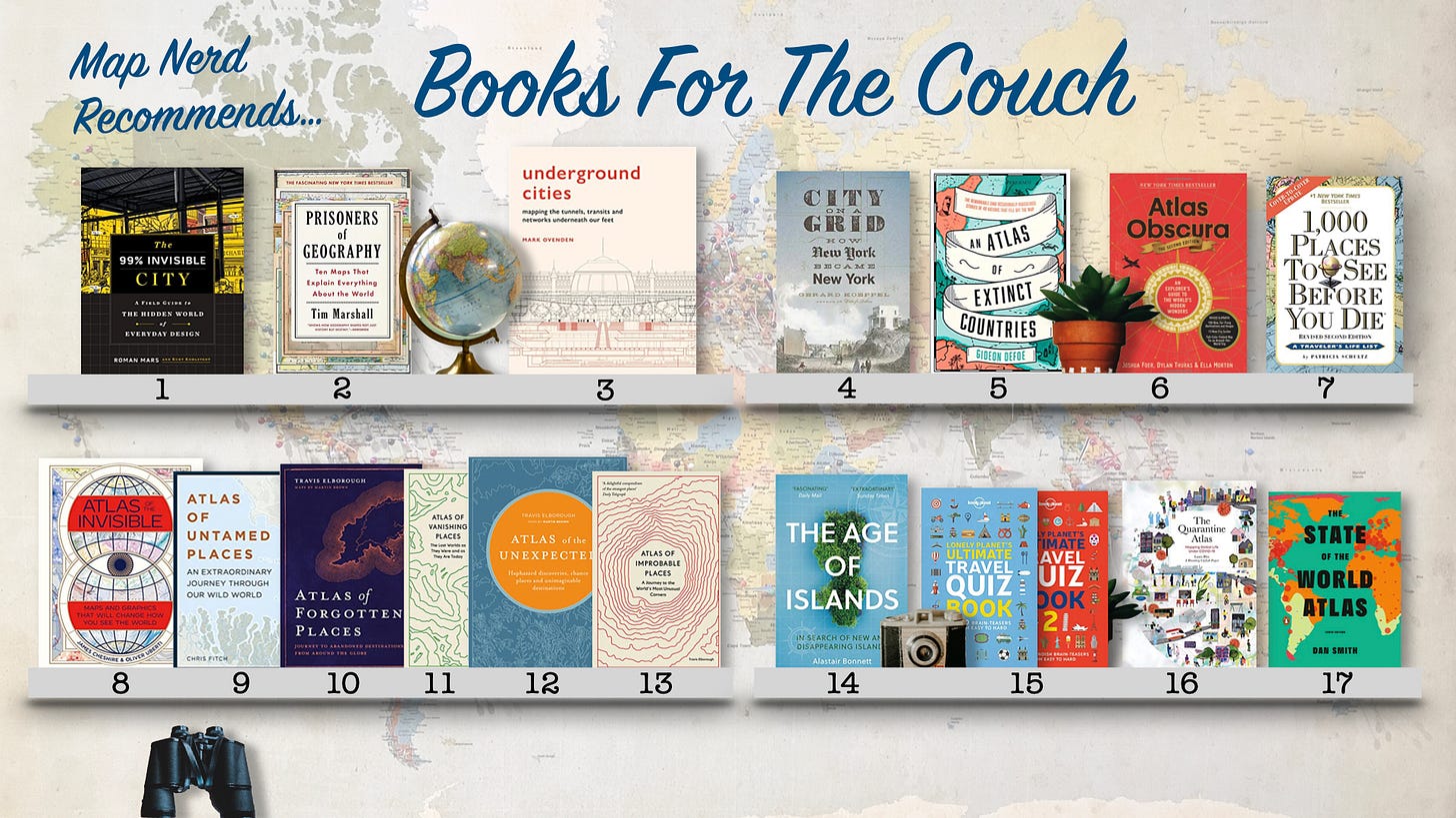🎁 Gifts For Map Nerds! 🎁 - Map Nerd