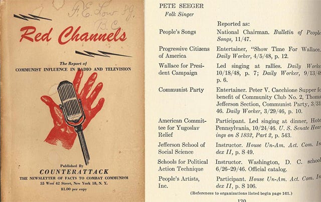 Shared post - O relatório “Red Channels” sobre a ação comunista na ...