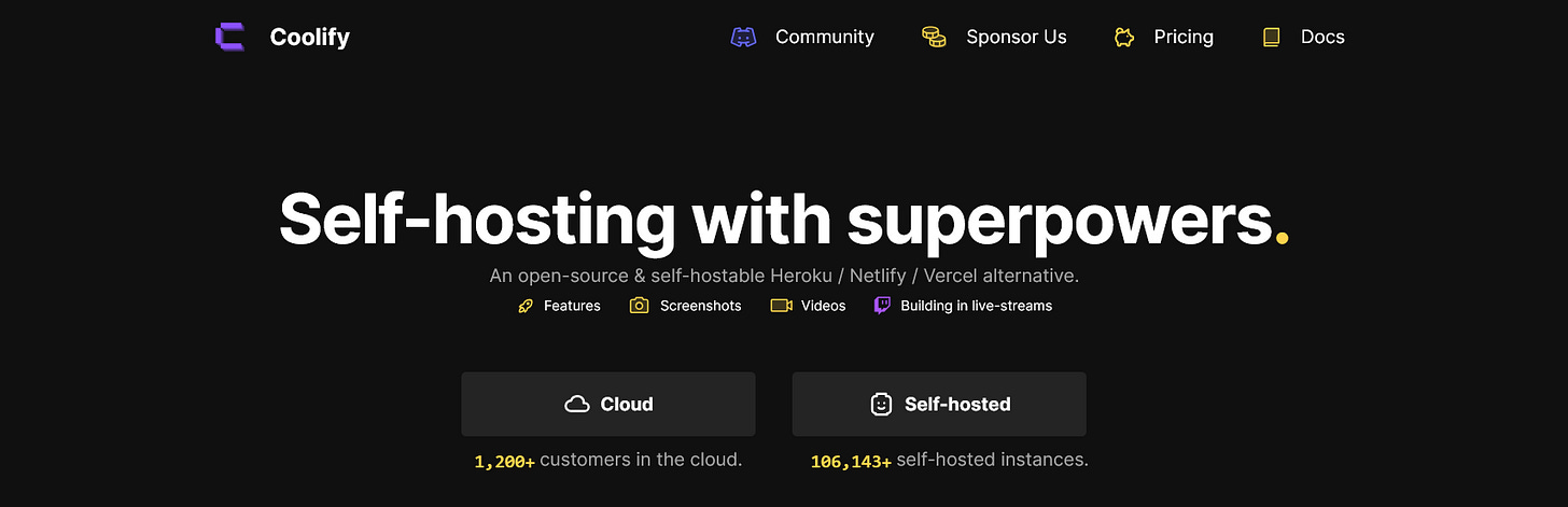 Coolify is actually pretty cool - Andrey Fadeev