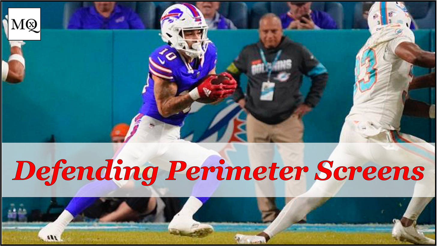 MatchQuarters DB 101: Defending Perimeter Screens