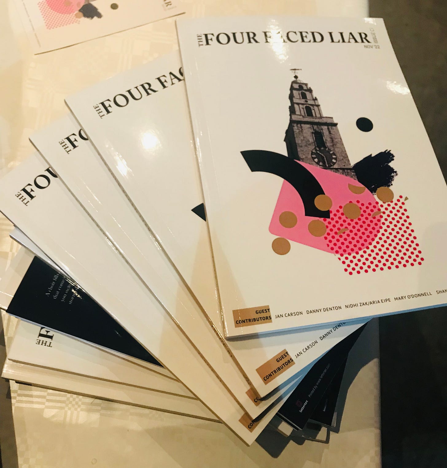With The Four Faced Liar, Cork has a new literary journal